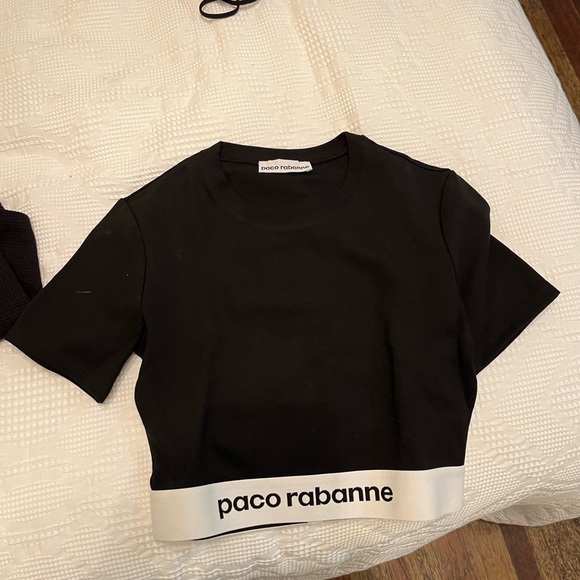 Paco Rabanne | Tops | Paco Rabanne Crop Top | Poshmark